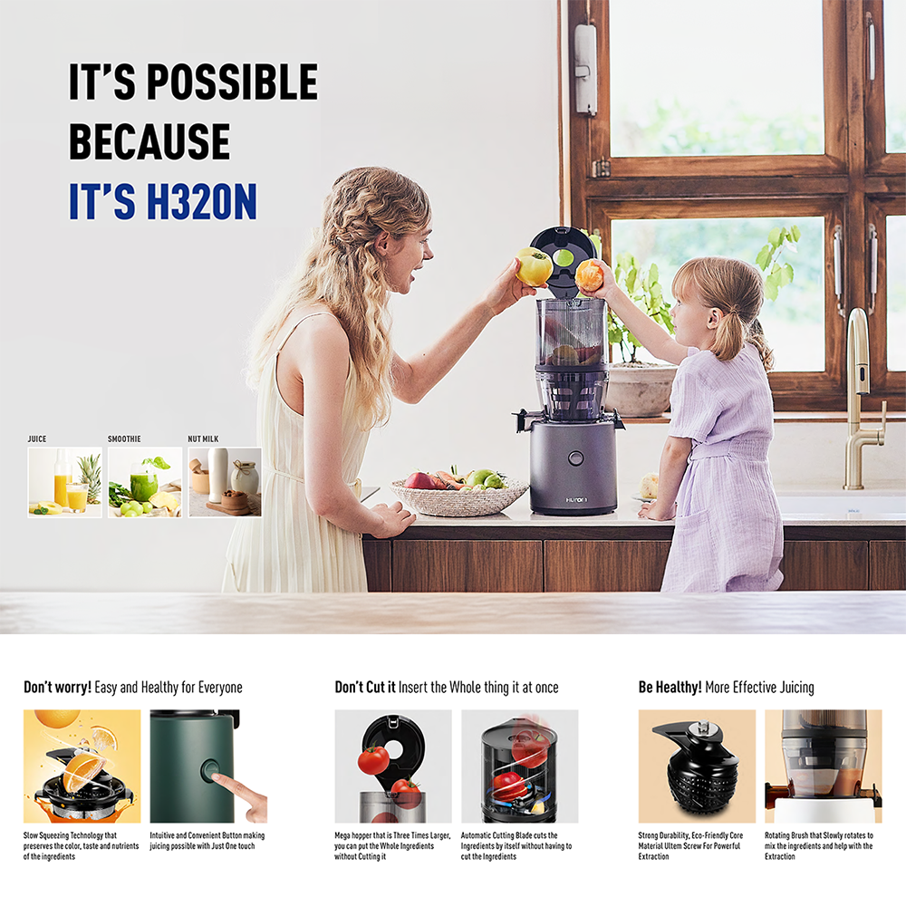 Hurom HH-320N Classic Series Slow Juicer | Cold Press | Singapore ...